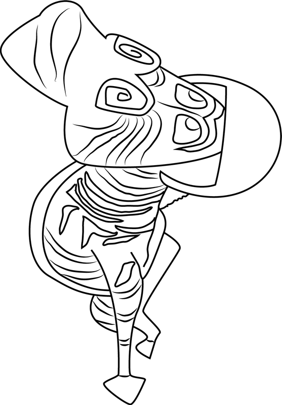 Marty Mcfly Drawing Easy Sketch Coloring Page