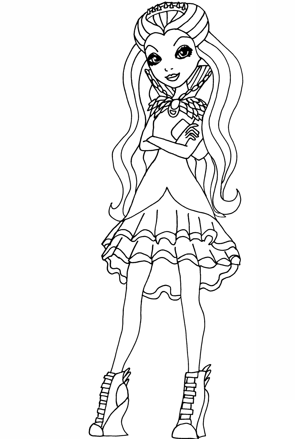 Ever After High Printable Coloring Pages Printable Templates